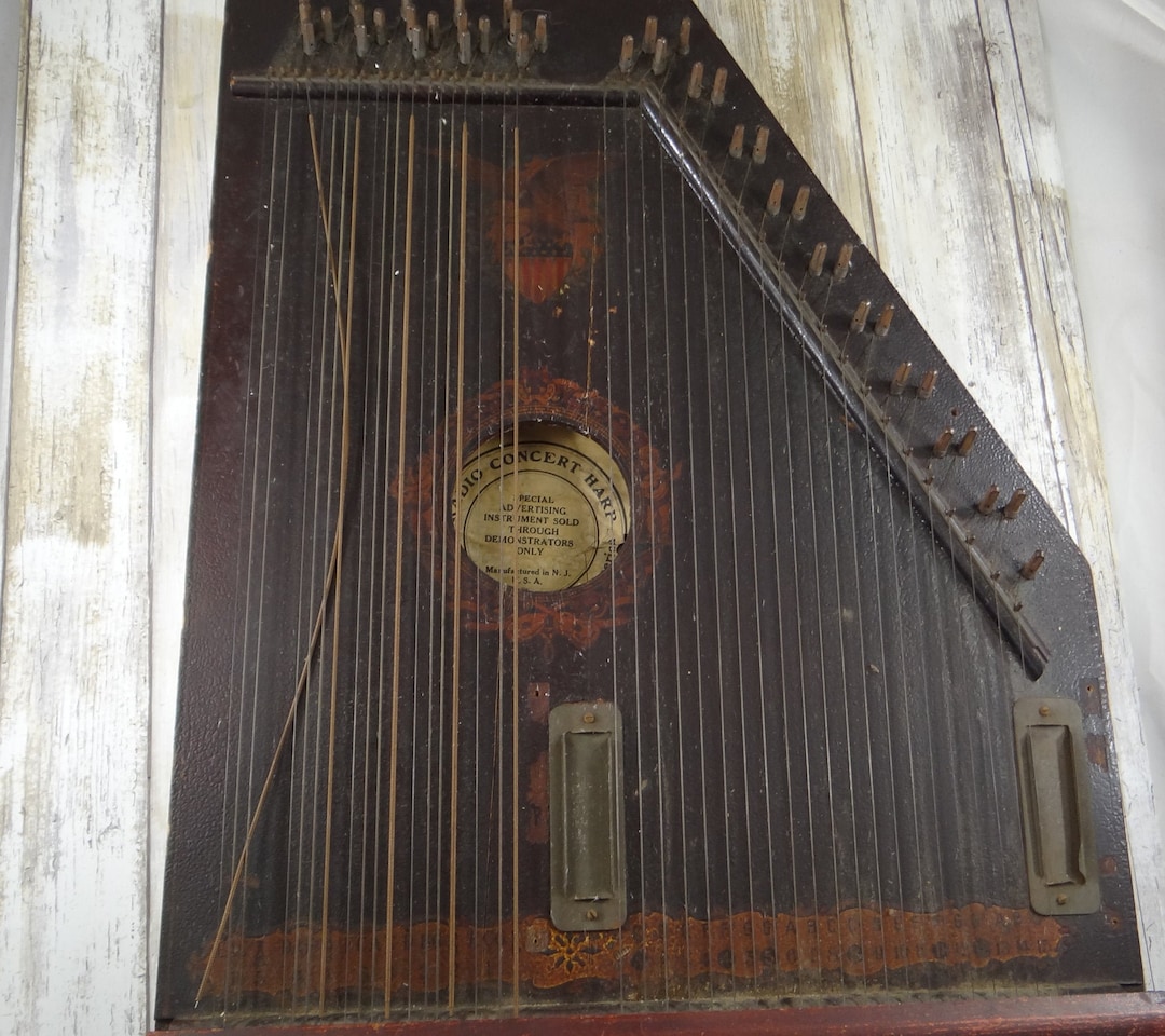 Vintage Zither From 1930s, Radio Concert Harp Comapny - Etsy