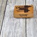 Vintage Wood Mounted Saddle Rubber Stamp - Etsy