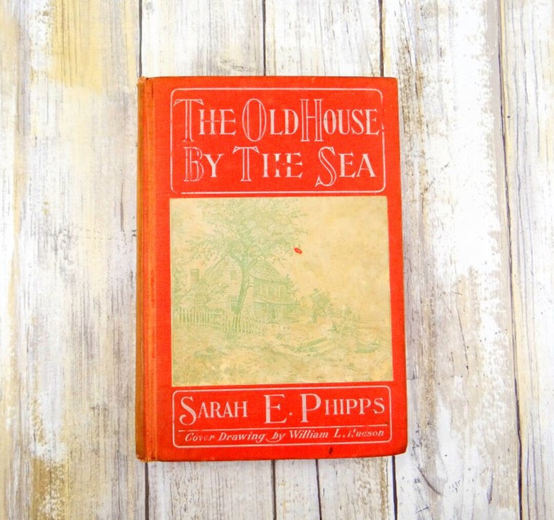 The Old House by the Sea, Copyright 1901, by Sarah E Phipps - Etsy