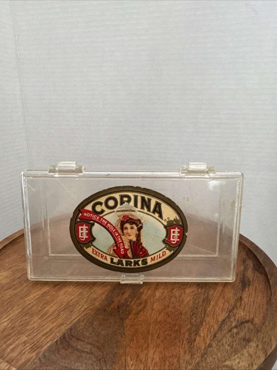CORINA LARKS Cigar Box Tobacco Mild Ten Cent Tax Stamp Factory No. 70 ...