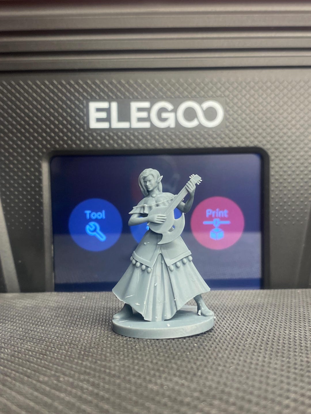 Elf Female Bard With Lute - Etsy