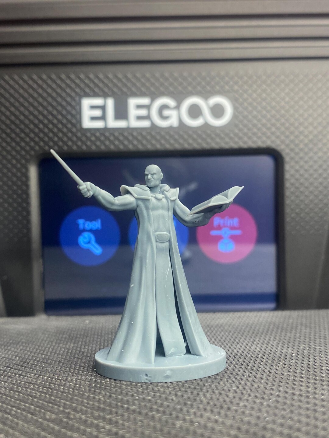 Human Male Wizard/sorcerer With Wand - Etsy