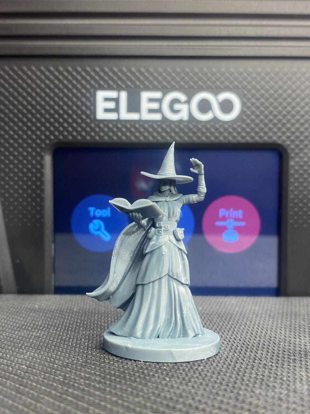 Human Female Wizard/sorcerer With Spell Book - Etsy