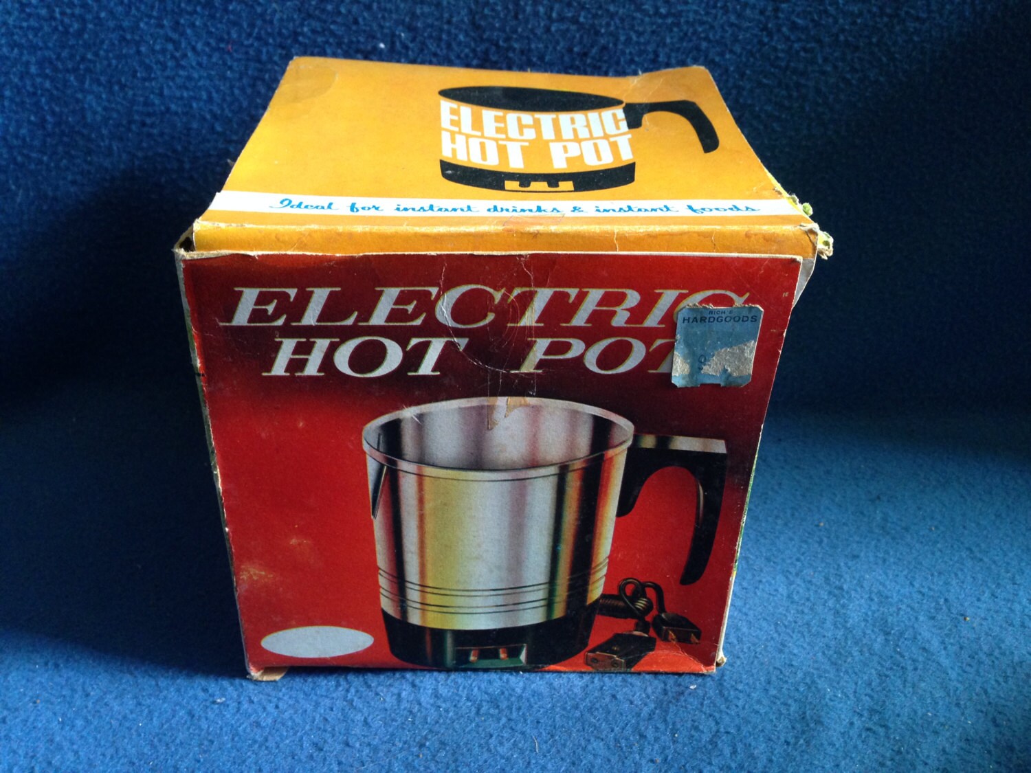 Vintage, Stainless Steel, Electric Hot Pot W Box, Coffee Heater/carafe ...