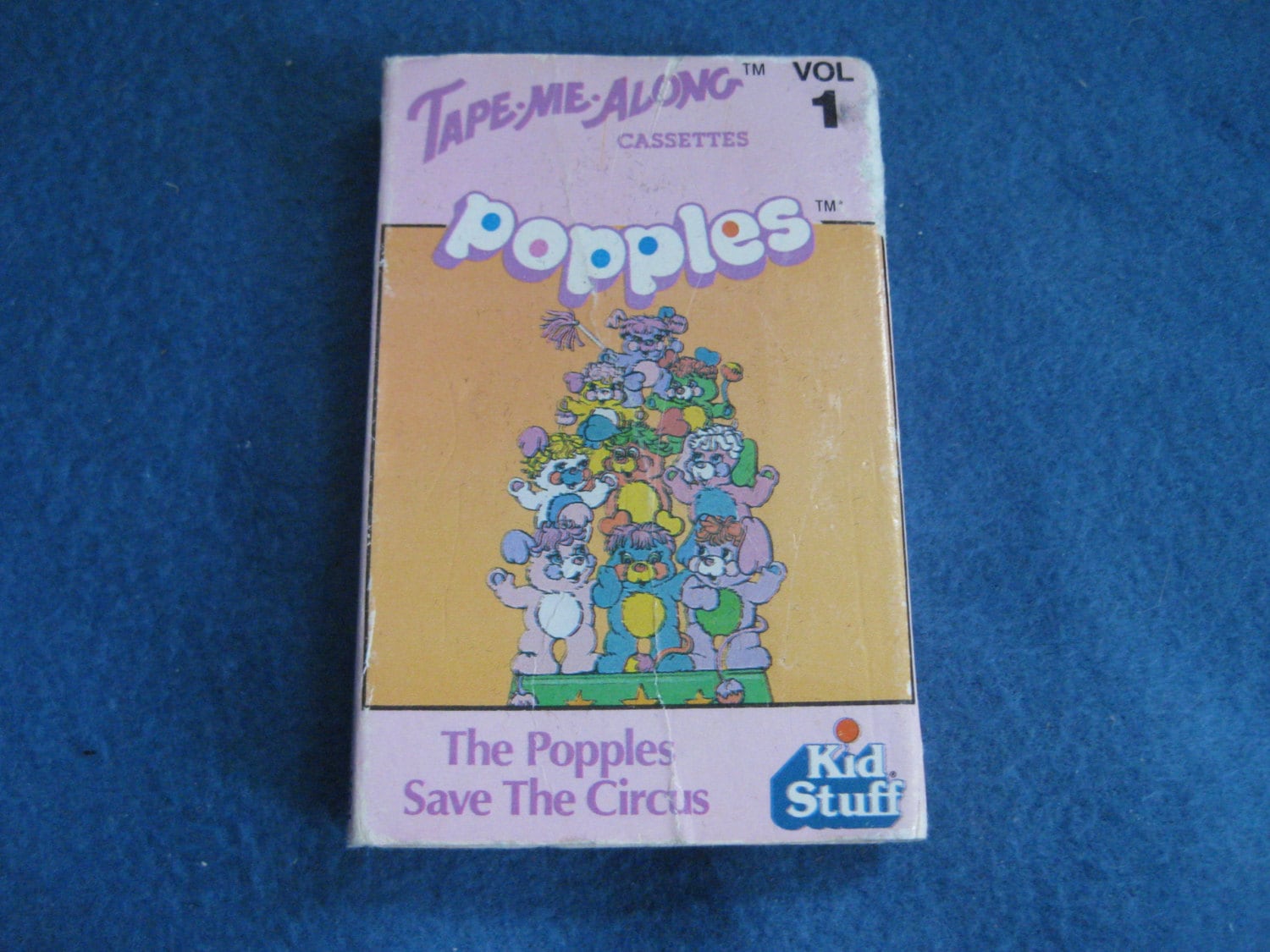 Vintage, 1986, Popples Save the Circus Vol 1, Tape Me Along, Cassette ...
