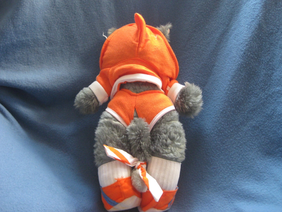 Vintage Plush Get Along Gang Zipper Cat - Etsy