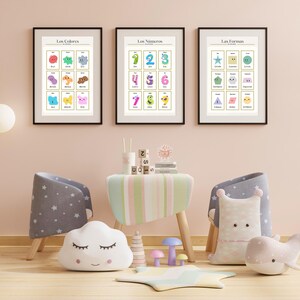 Spanish Learning Pack for Kids - Shapes, Numbers, & Colours Fun ...