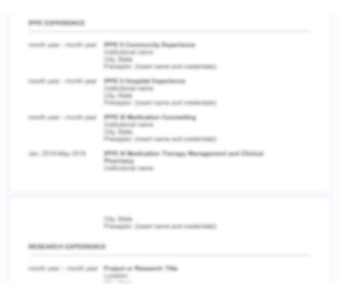 Resume/cv Template - Etsy