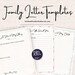 Printable Family Letter Template Collection: Parent to Child, Child to ...
