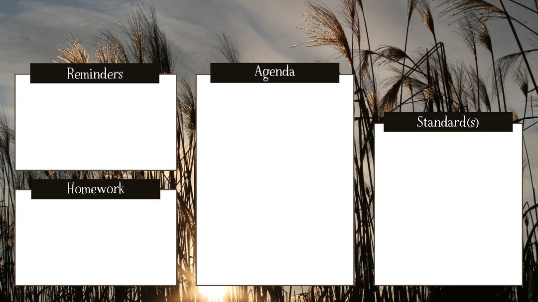 Editable Classroom Agenda Slides - Google Slides & Powerpoint - Teacher ...