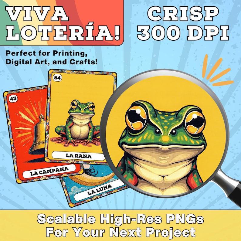 Lotería PNG Set: 54 Vintage Mexican Graphics (digital Download) - Etsy