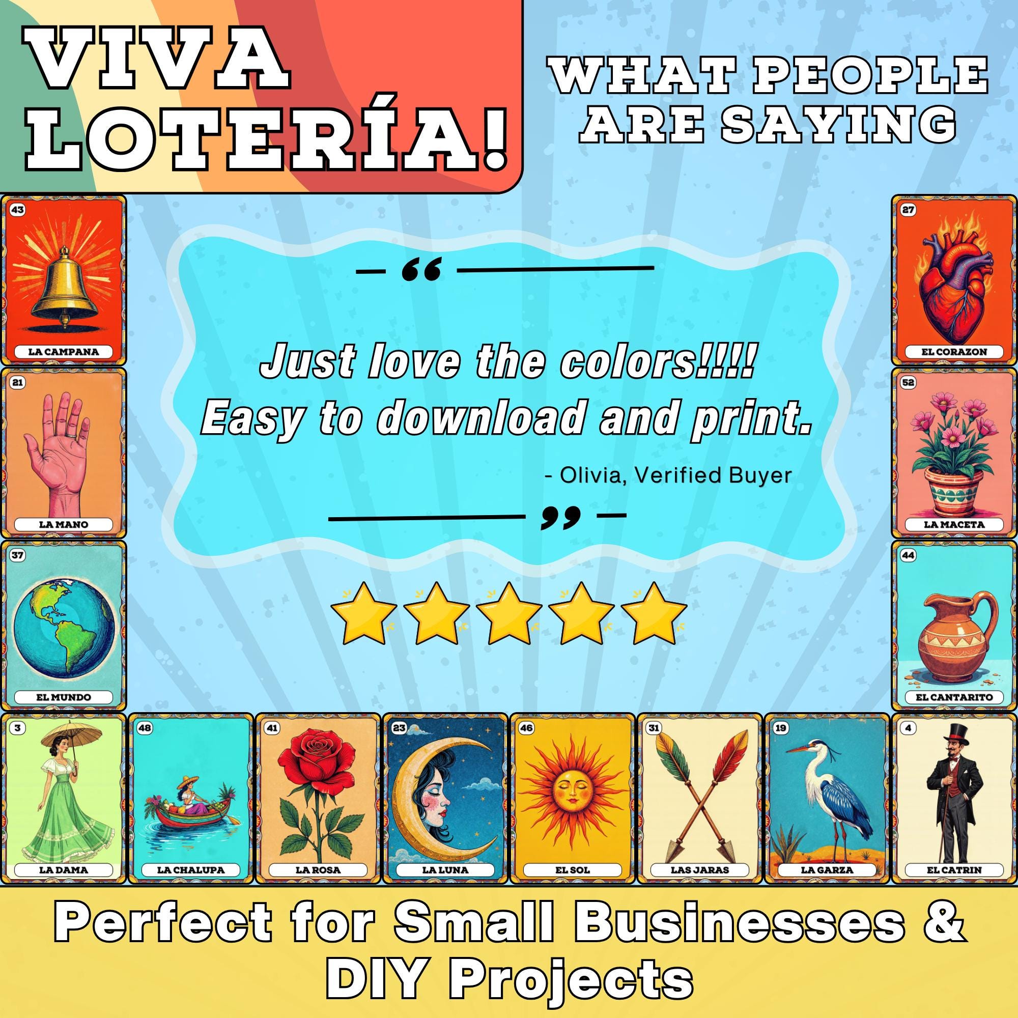 Lotería PNG Set: 54 Vintage Mexican Graphics (digital Download) - Etsy