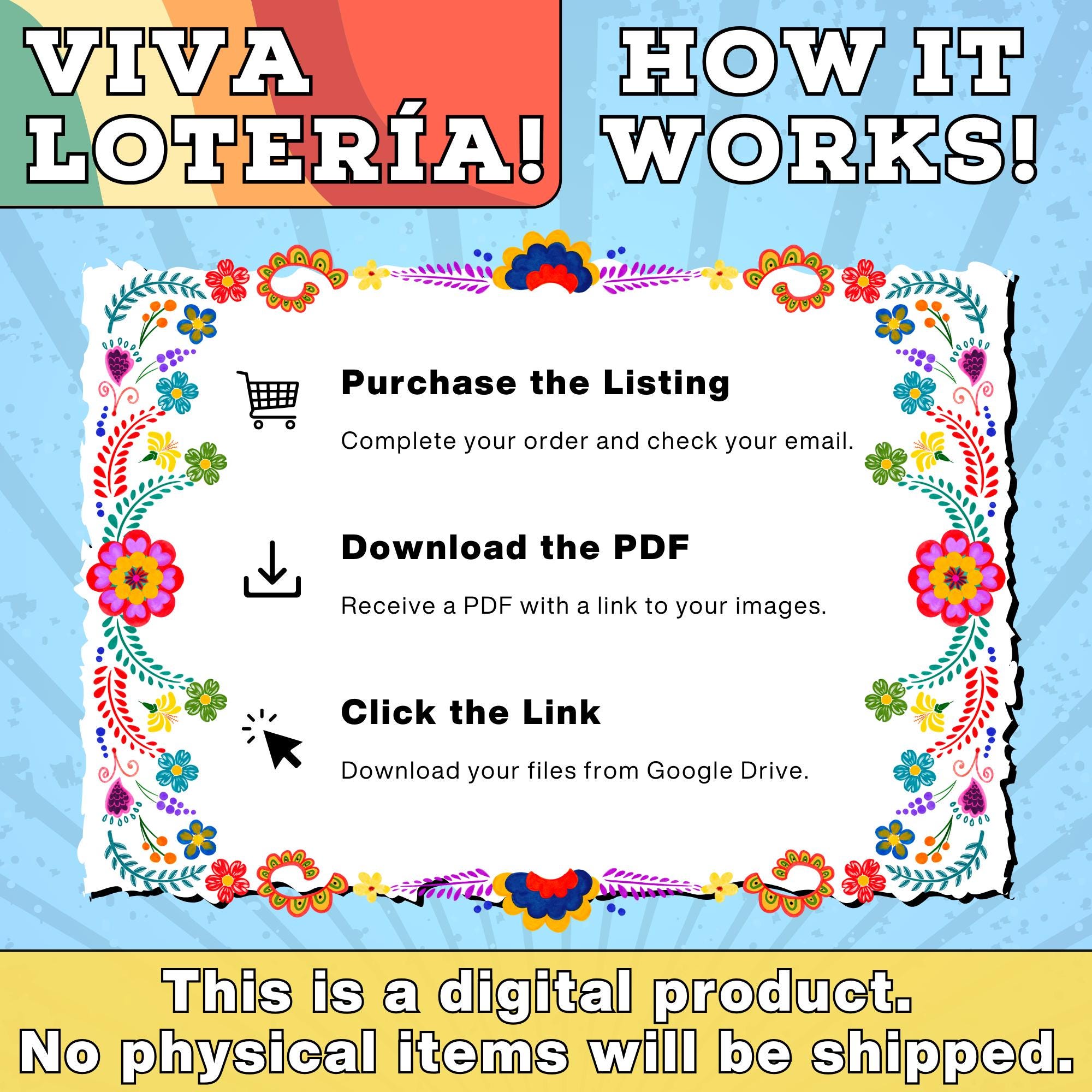 Lotería PNG Set: 54 Vintage Mexican Graphics (digital Download) - Etsy