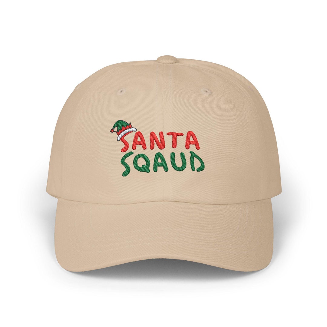 Embroidered Santa Squad Baseball Cap, Santa's Little Helpers, Matching ...