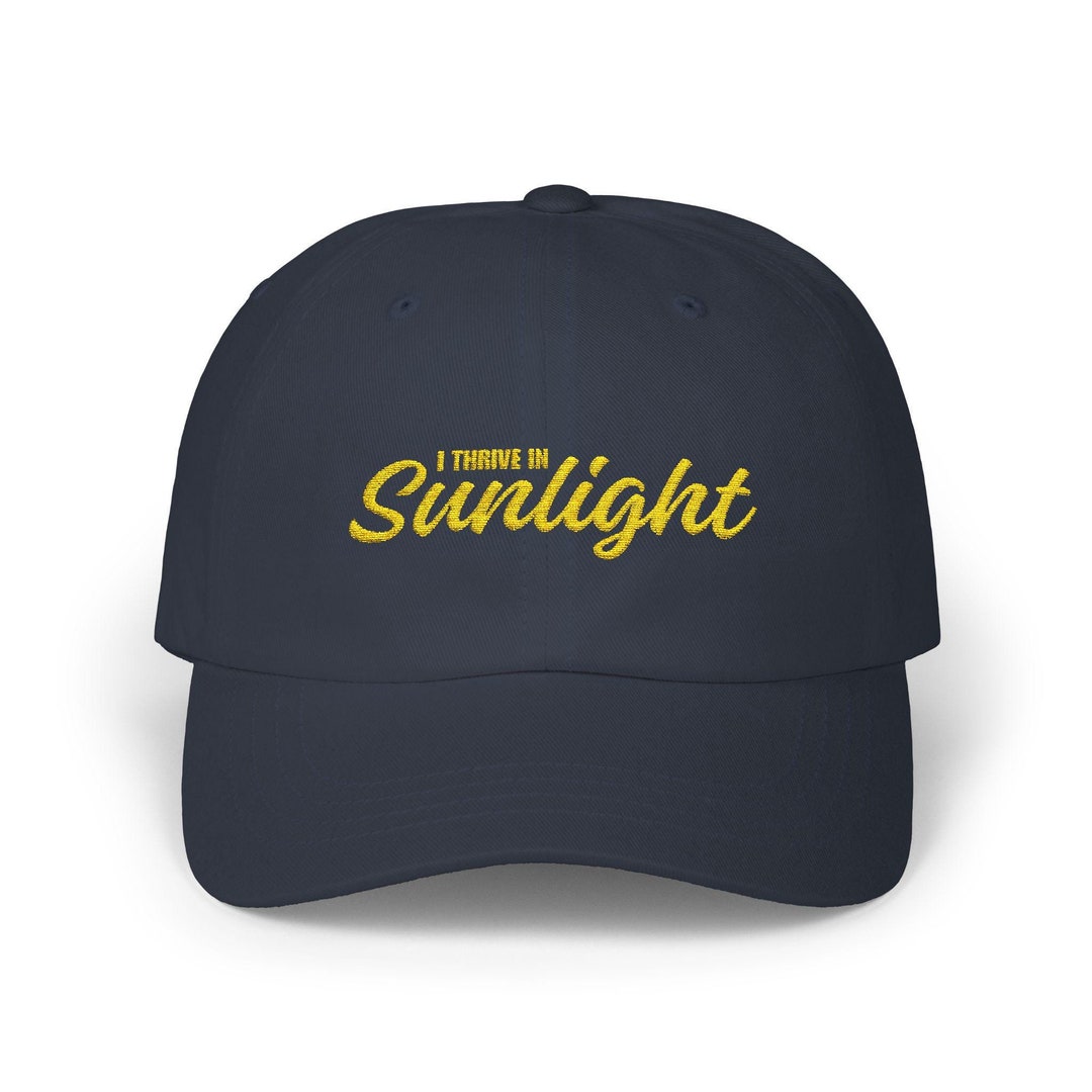 Sunlight Embroidered Hat, All Natural Mama, Holistic Baseball Cap ...