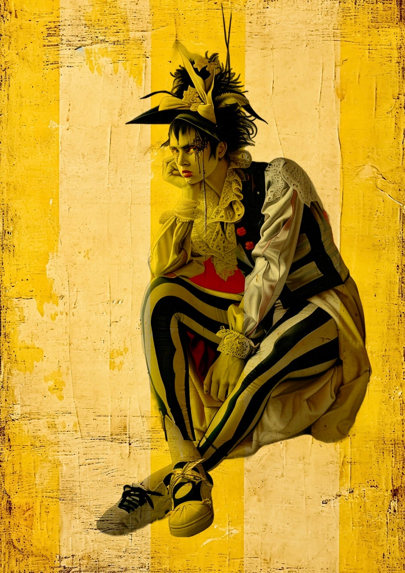 Jester Photo / Fool Joker / Trickster Archetype Digital Image / Print ...