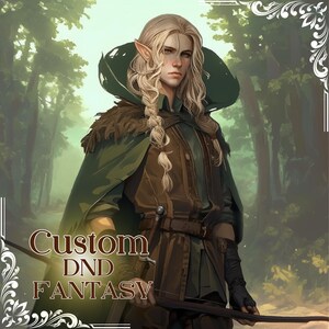 DND, Custom DND Character,fantasy Character ,dnd Character , Commission ...
