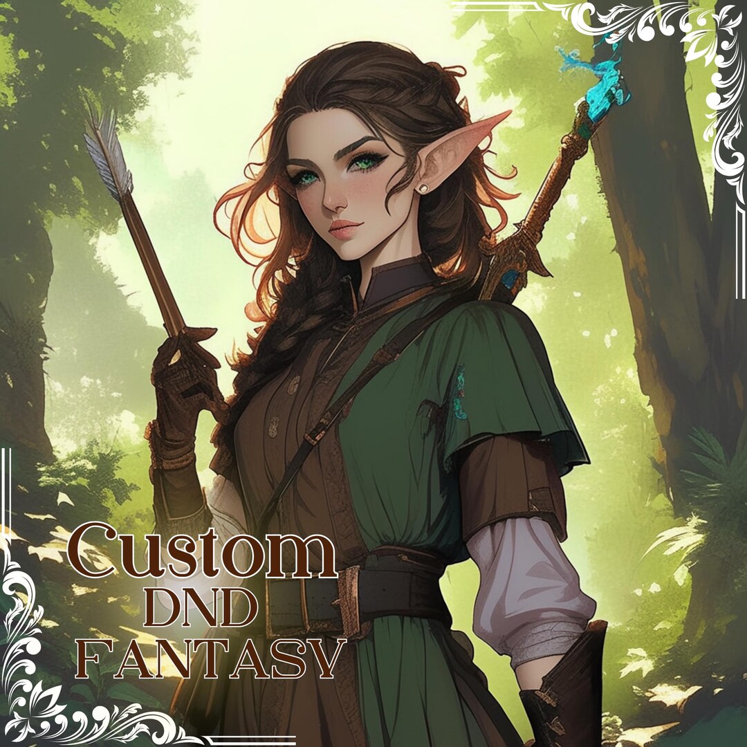 DND, Custom DND Character,fantasy Character ,dnd Character , Commission ...