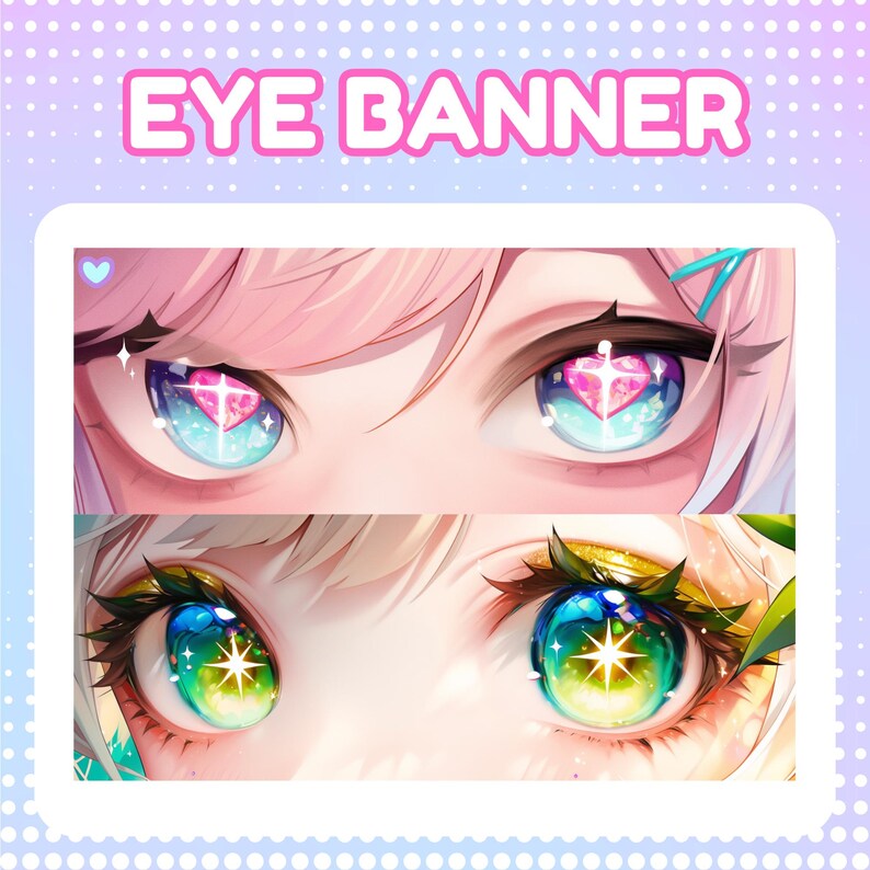 Custom Twitch Banner | Eye Banner | Twitch Banner | Banner Design ...
