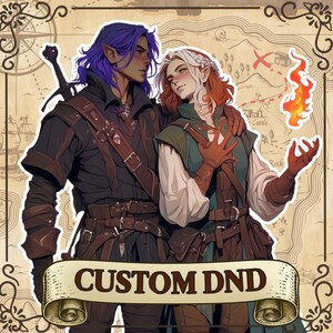 DND, Custom DND Character,fantasy Character ,dnd Character , Commission ...
