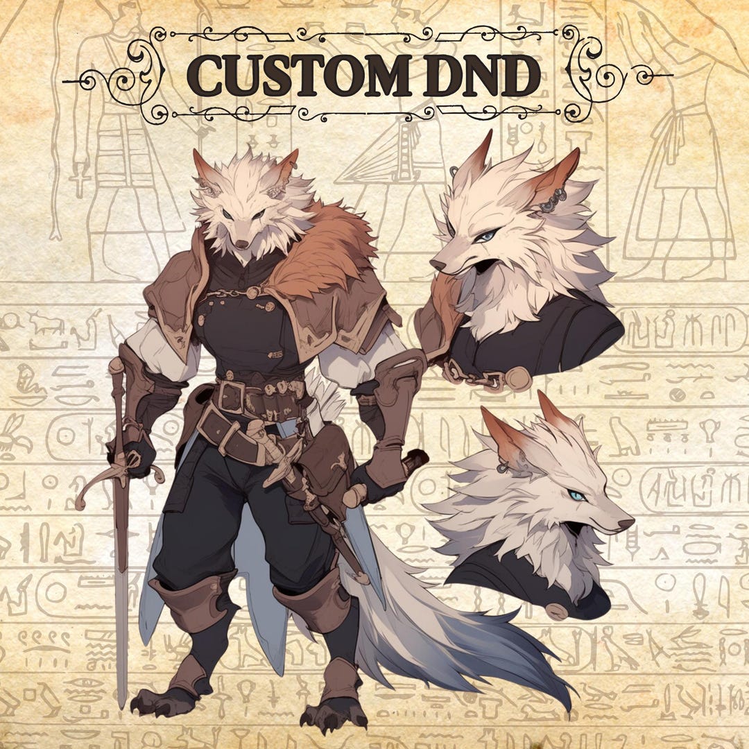 DND, Custom DND Character,fantasy Character ,dnd Character , Commission ...