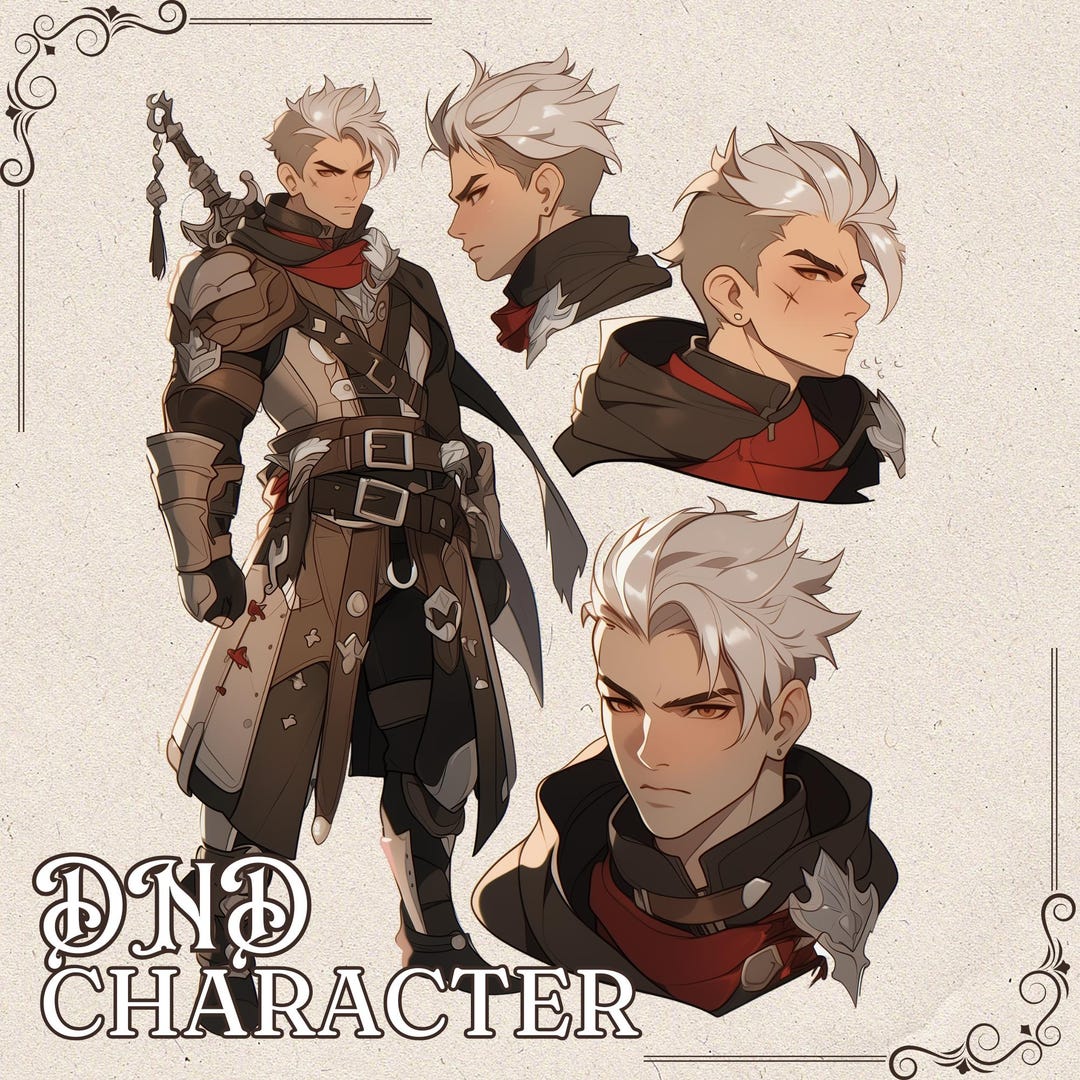 Custom DND Character,dnd, Dnd Character, Fantasy Character Commission ...