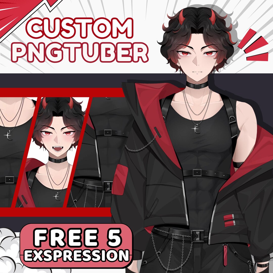 Custom PNGTUBER Pngtuber Pngtuber Character Pngtuber for Streamer ...