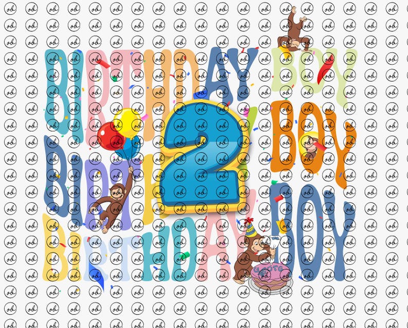 Birthday Boy Png - Etsy
