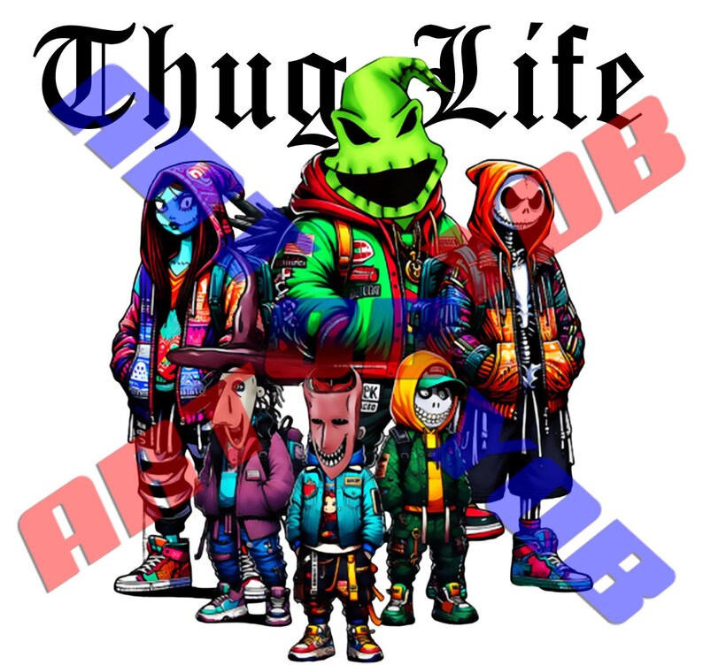Thug Life PNG - Etsy