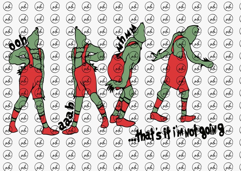 Grinch Family Png - Etsy