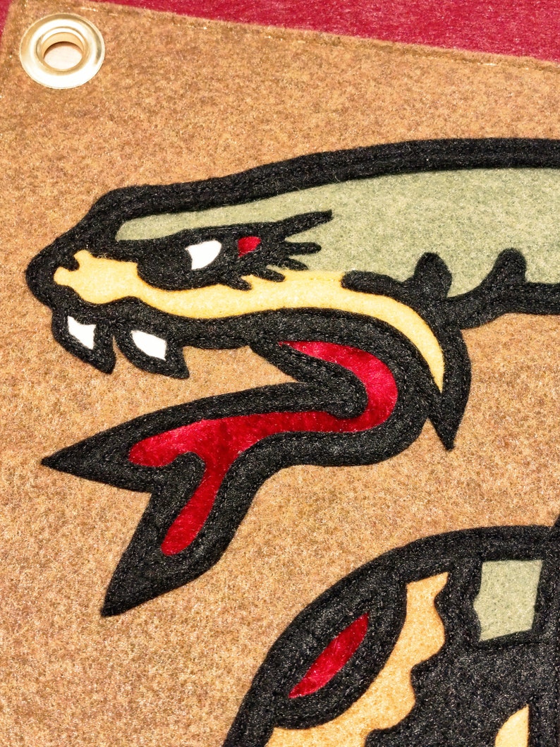 Snake on Leg Tattoo Design Banner Traditional Tattoo Flash - Etsy