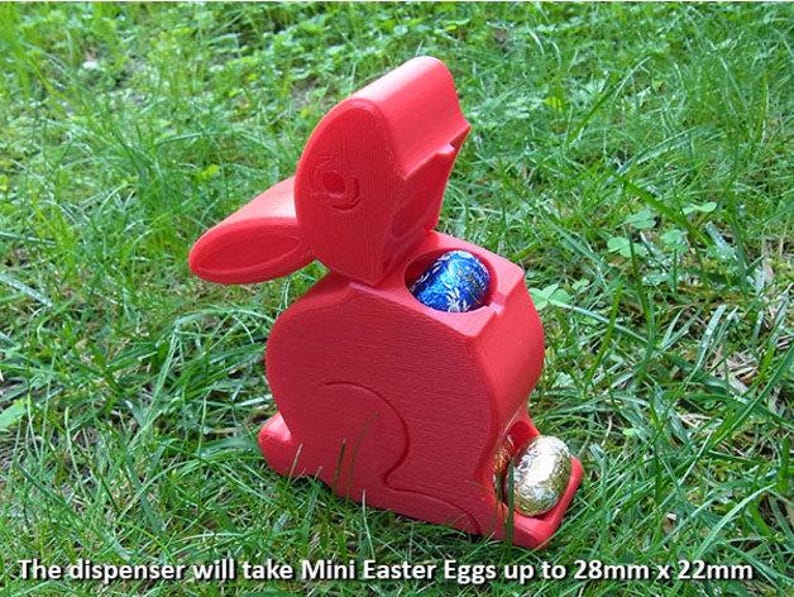 3D Printed Easter Egg Dispenser - Etsy