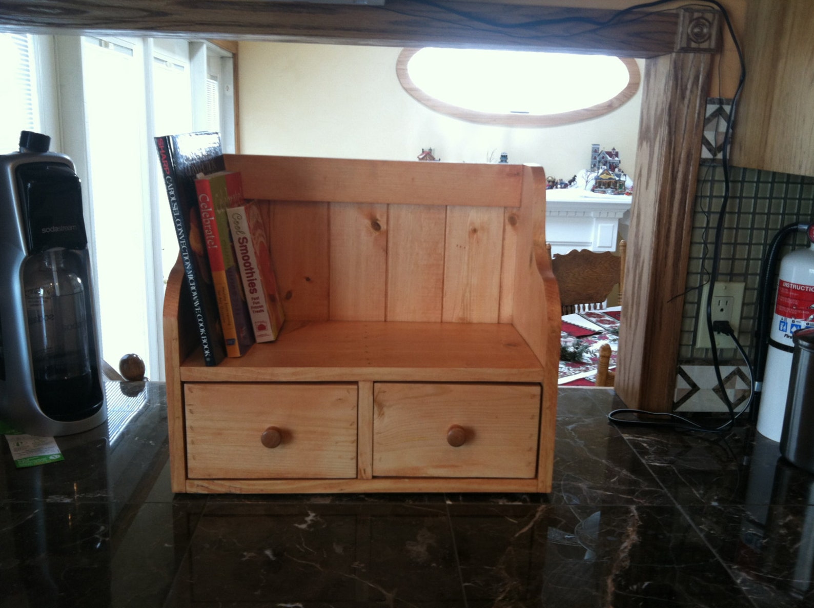 Cook Book Recipe Display Rack Counter Top Shelf Recipe Drawers - Etsy