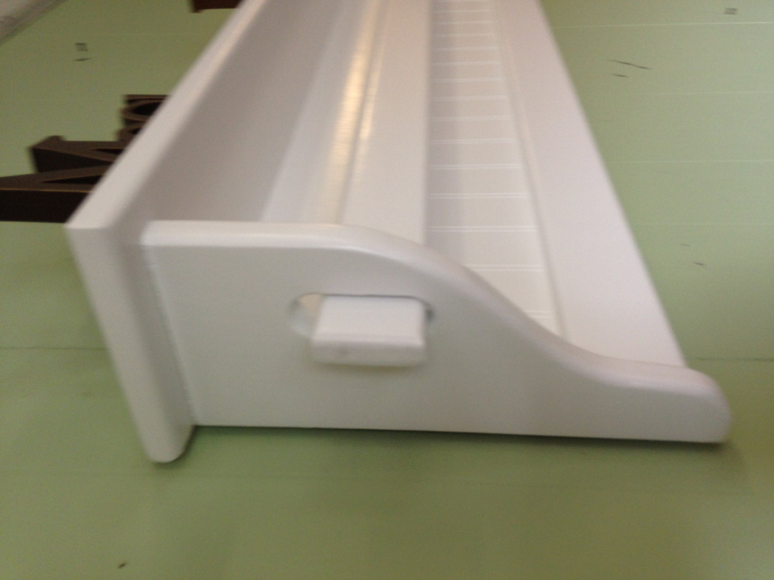 Beautiful Quilt Rack Wall Hanging Wood Shelf With Quilt Rod | Etsy