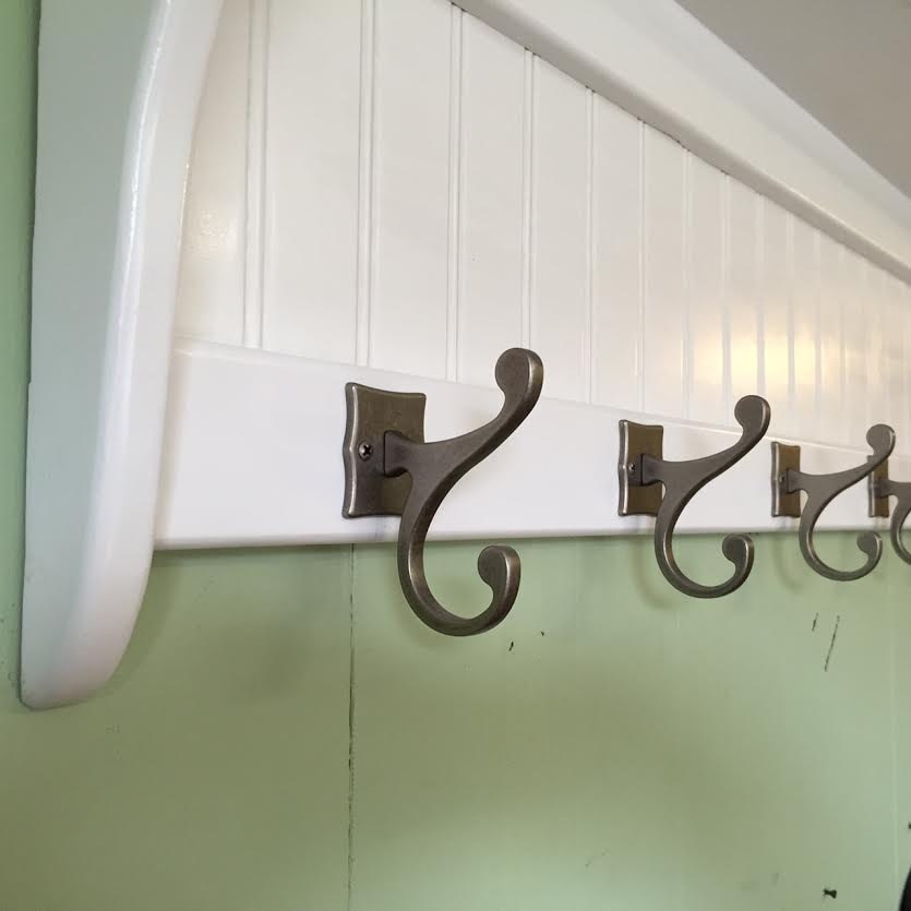 Coat Rack Wood Wall Shelf Entryway Hallway Family Coat Rack | Etsy