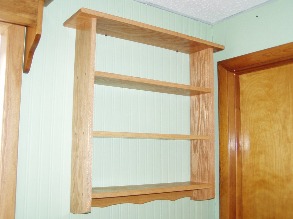 Display Shelf / Wood Wall Shelf / Collectors Shelf Display / | Etsy