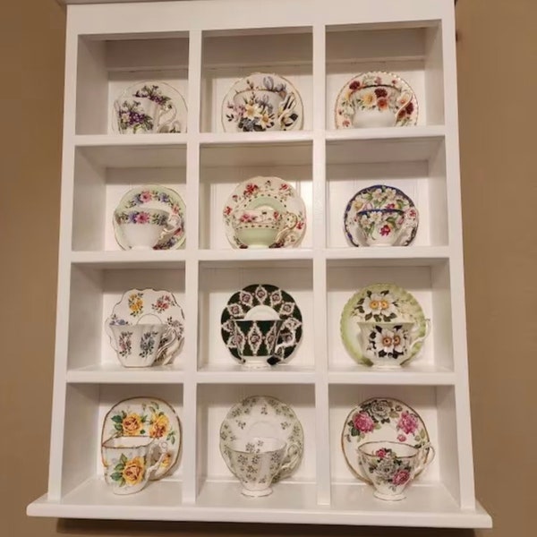 Tea Cup Display - Etsy