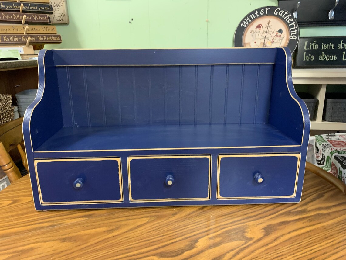 Cook Book Recipe Shelf Recipe Box Counter Top Shelf - Etsy