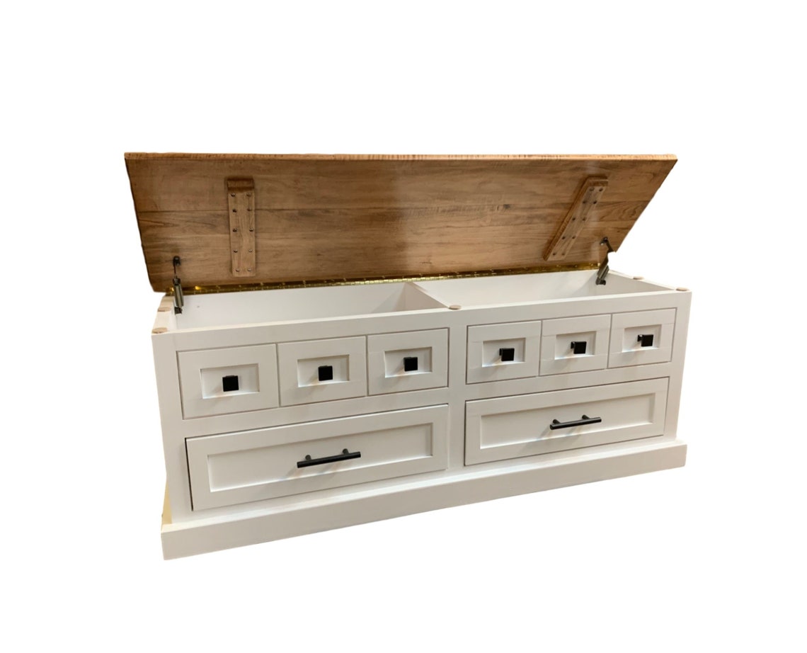 Rustic Bench Storage Bench Shoe Storage Entryway Bench | Etsy