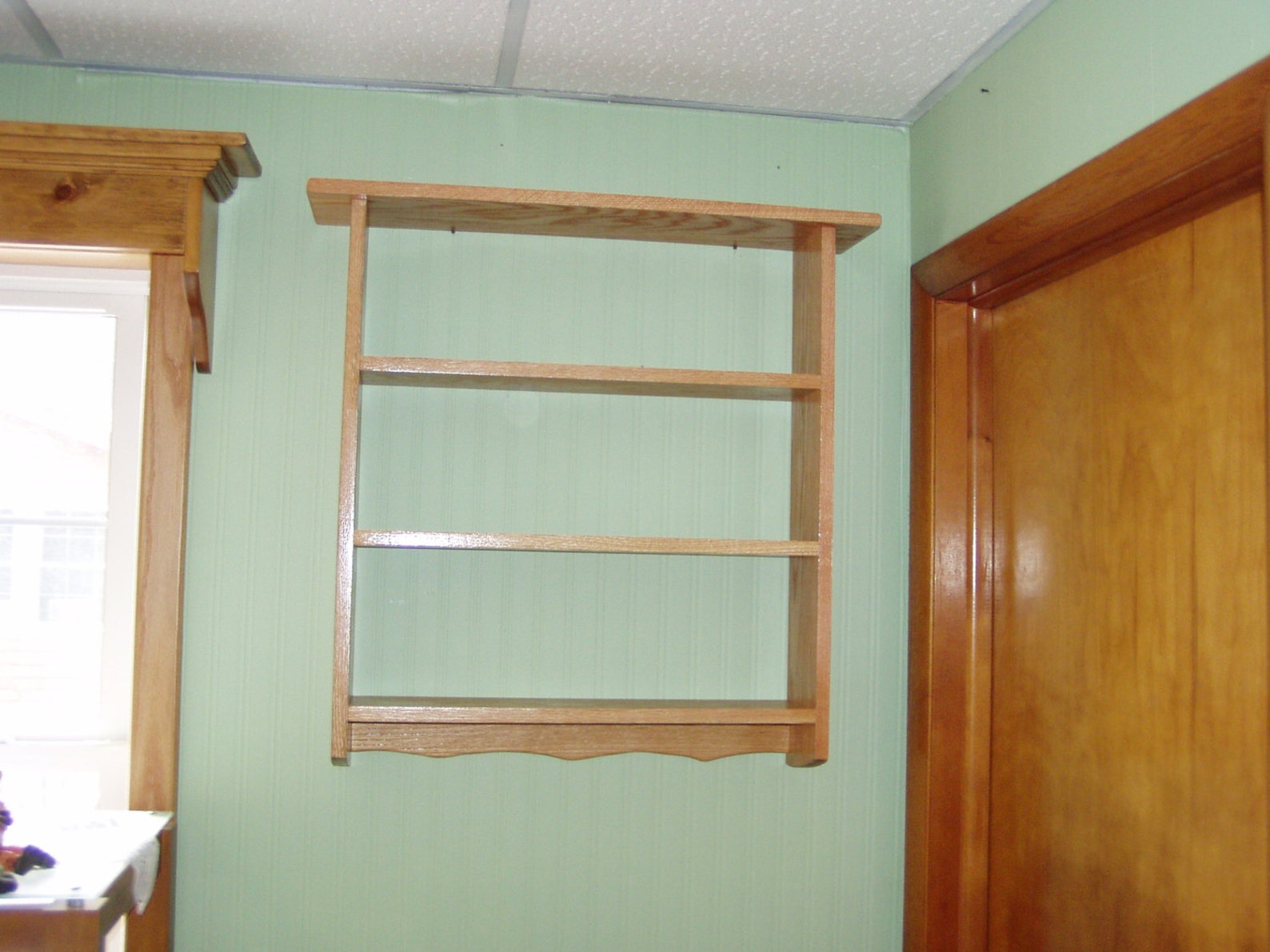 Display Shelf / Wood Wall Shelf / Collectors Shelf Display / | Etsy