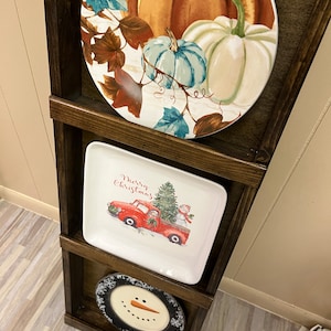 Plate Rack, Open Faced Plate Rack, 3 Tier Vertical Plate Rack, Kitchen ...