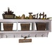 Wood Wall Shelf / Wall Hanging Display Shelf / Double Shelf for Display ...