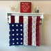 Wall Hanging Quilt Rack With Wood Shelf - Etsy
