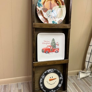 Plate Rack, Open Faced Plate Rack, 3 Tier Vertical Plate Rack, Kitchen ...