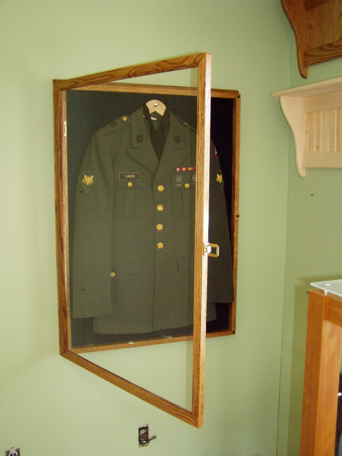 Amazing Military Uniform Display Case / Memorial Display Case - Etsy