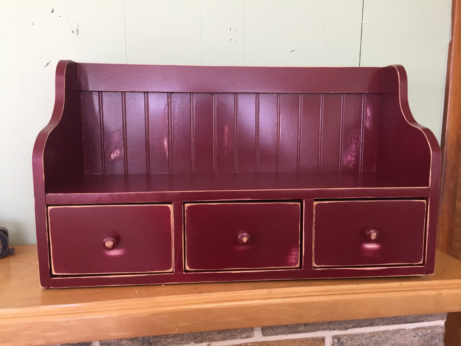 Cook Book Recipe Display Rack Counter Top Shelf Recipe Drawers | Etsy