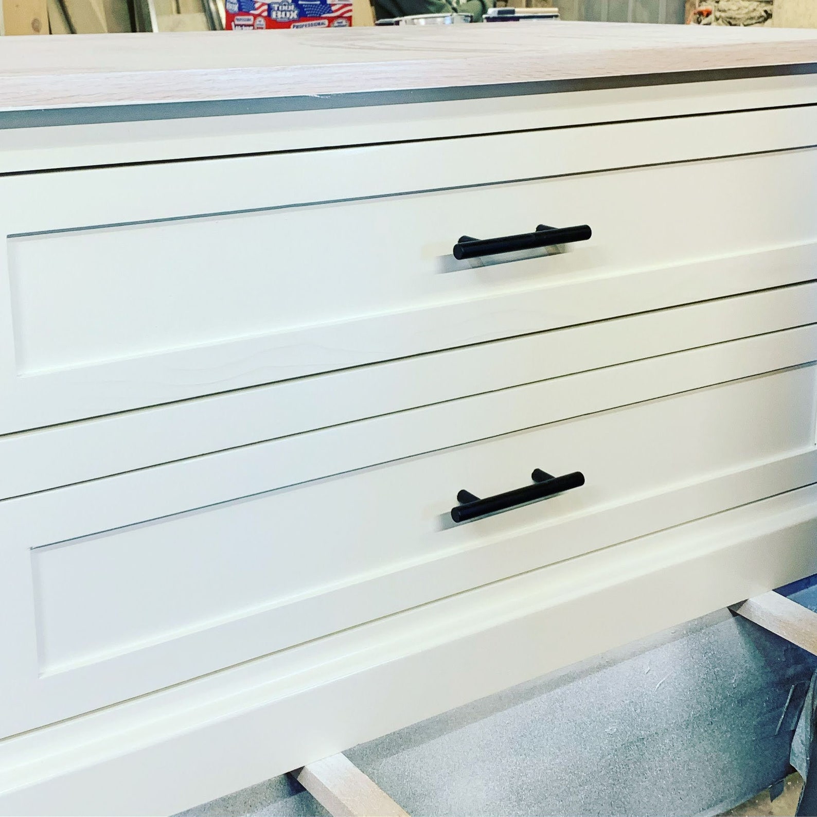 Double Drawer Entryway Bench: Solid Oak Top, Pine Base - Etsy