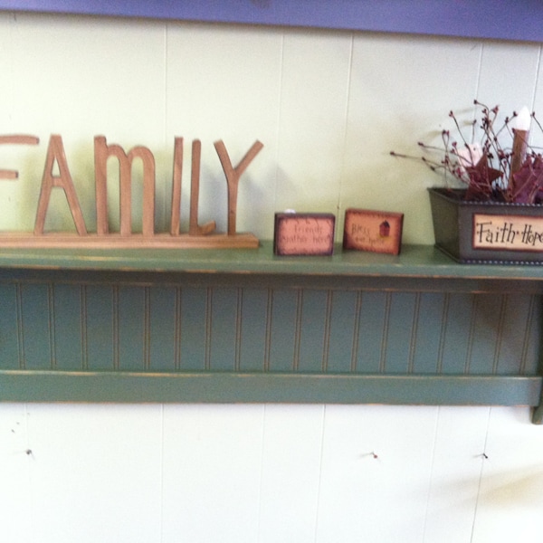 Distressed Shelf - Etsy