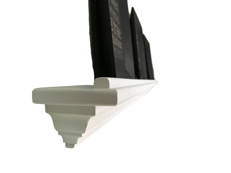 Floating Shelf Picture Rail Wood Wall Display Fireplace - Etsy