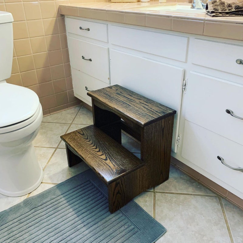 Wood Step Stool - Etsy